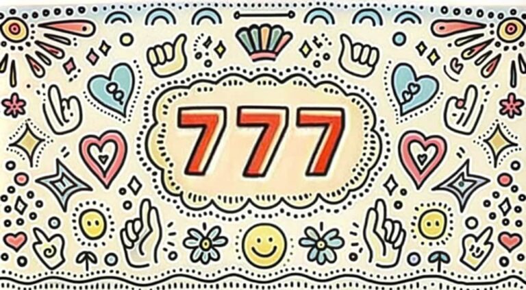 Número Angelical 777 Mensaje del Universo y Buena Suerte